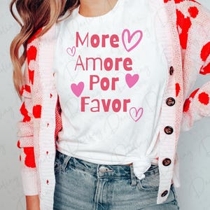 More Amore Por Favor SVG, Love Svg, Valentine's Day Svg, Hearts Svg Cut ...