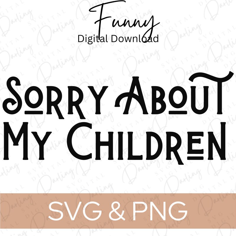 My Children Svg - Etsy