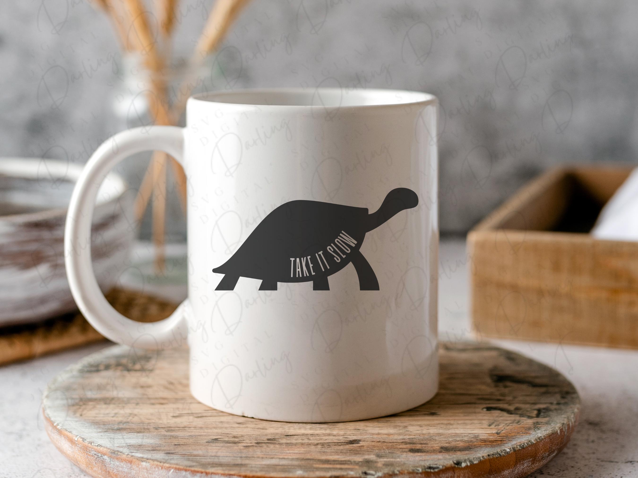 Take It Slow SVG | Turtle SVG | Cut File | PNG - Etsy