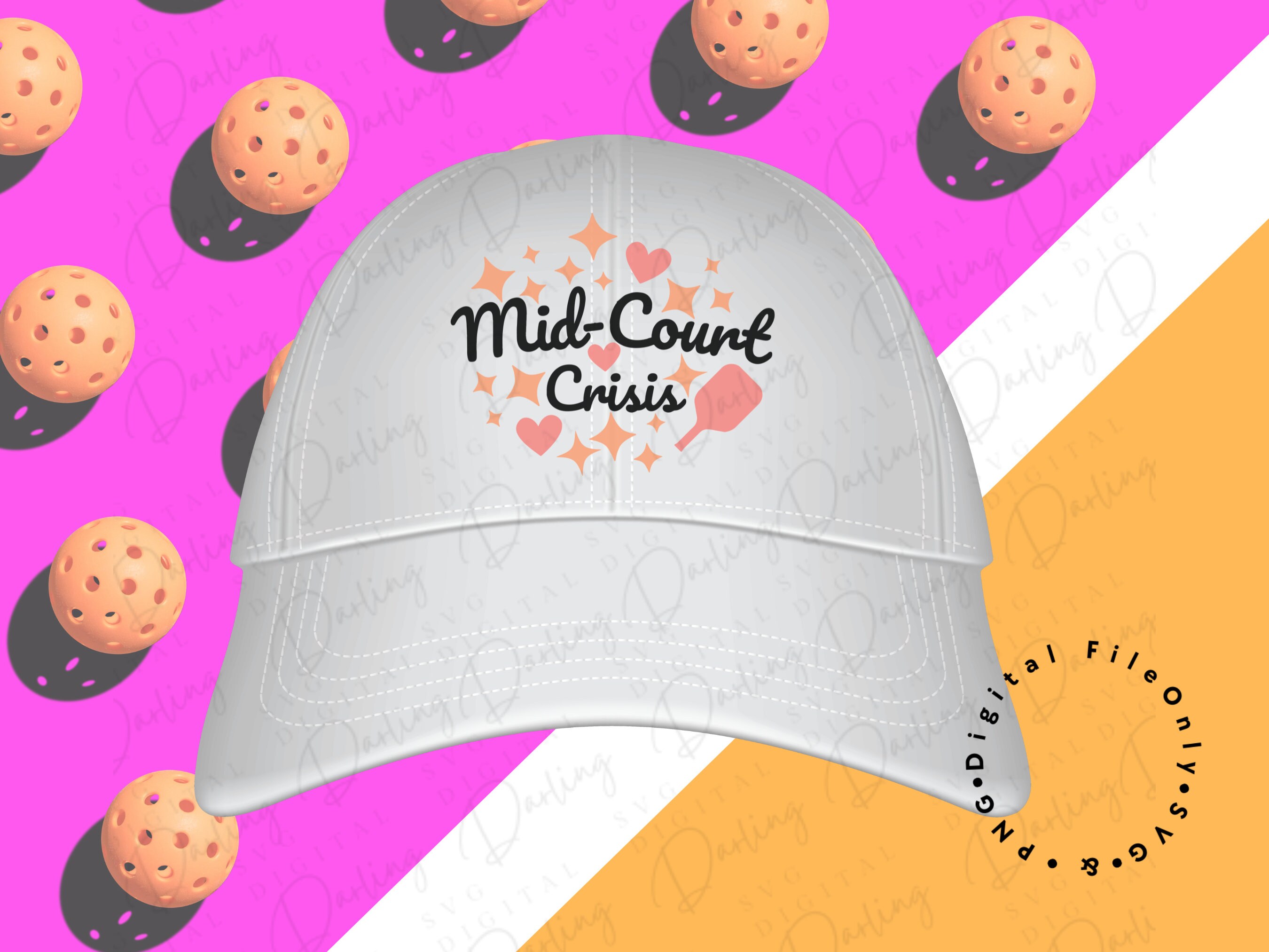 Mid-court Crisis SVG, Pickleball Svg, Pickleball Cricut Svg, Digital ...