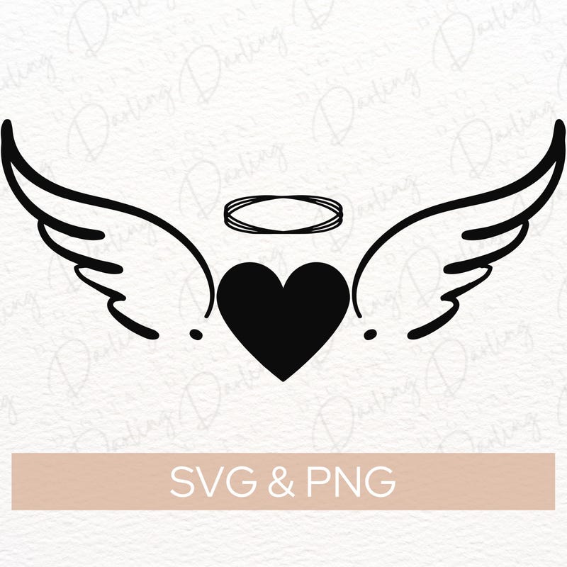 Angel Wings Svg - Etsy