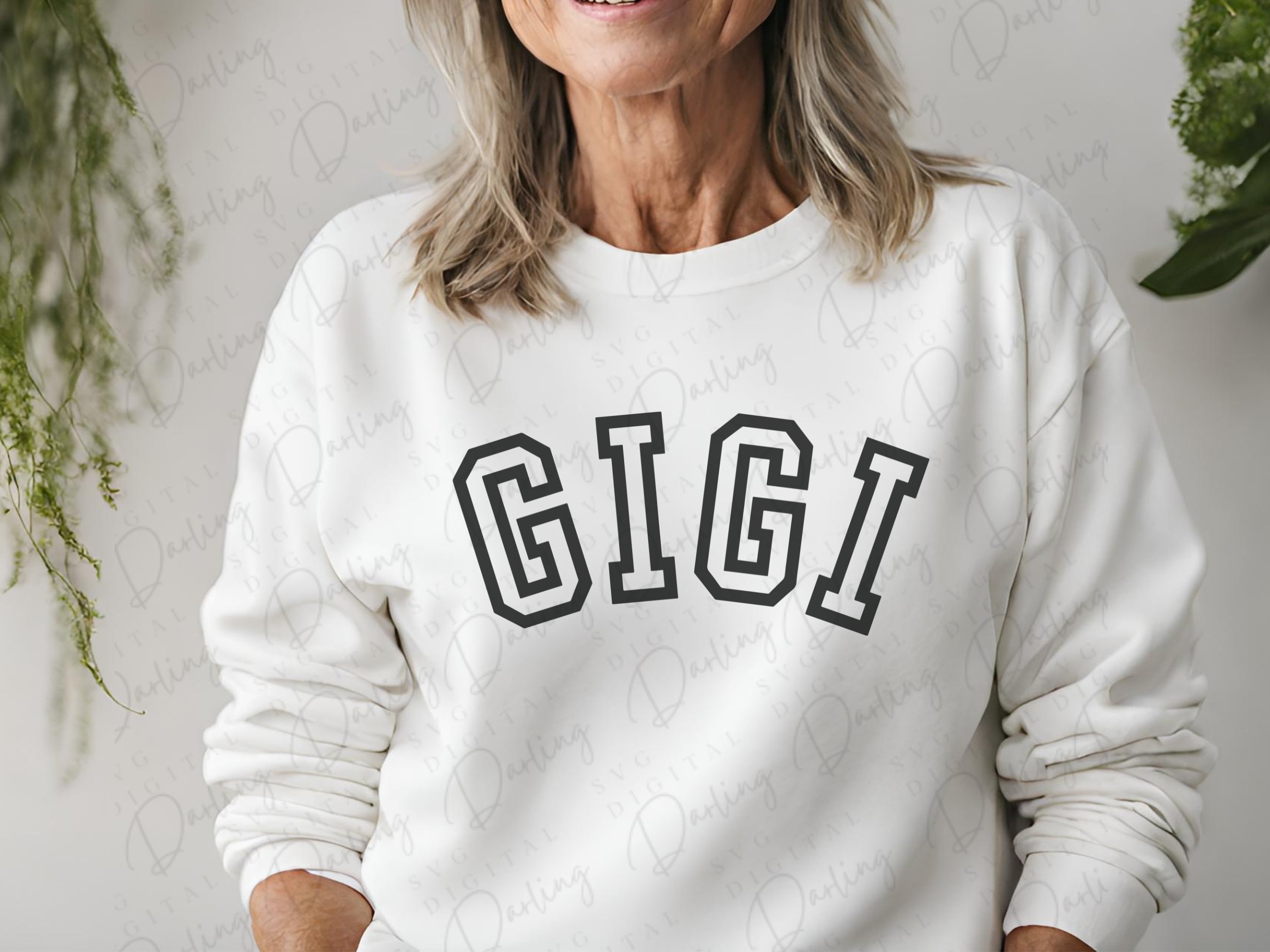 Gigi Varsity Letters SVG, Gigi Svg, Gigi Sweatshirt Svg, Cricut Cut ...