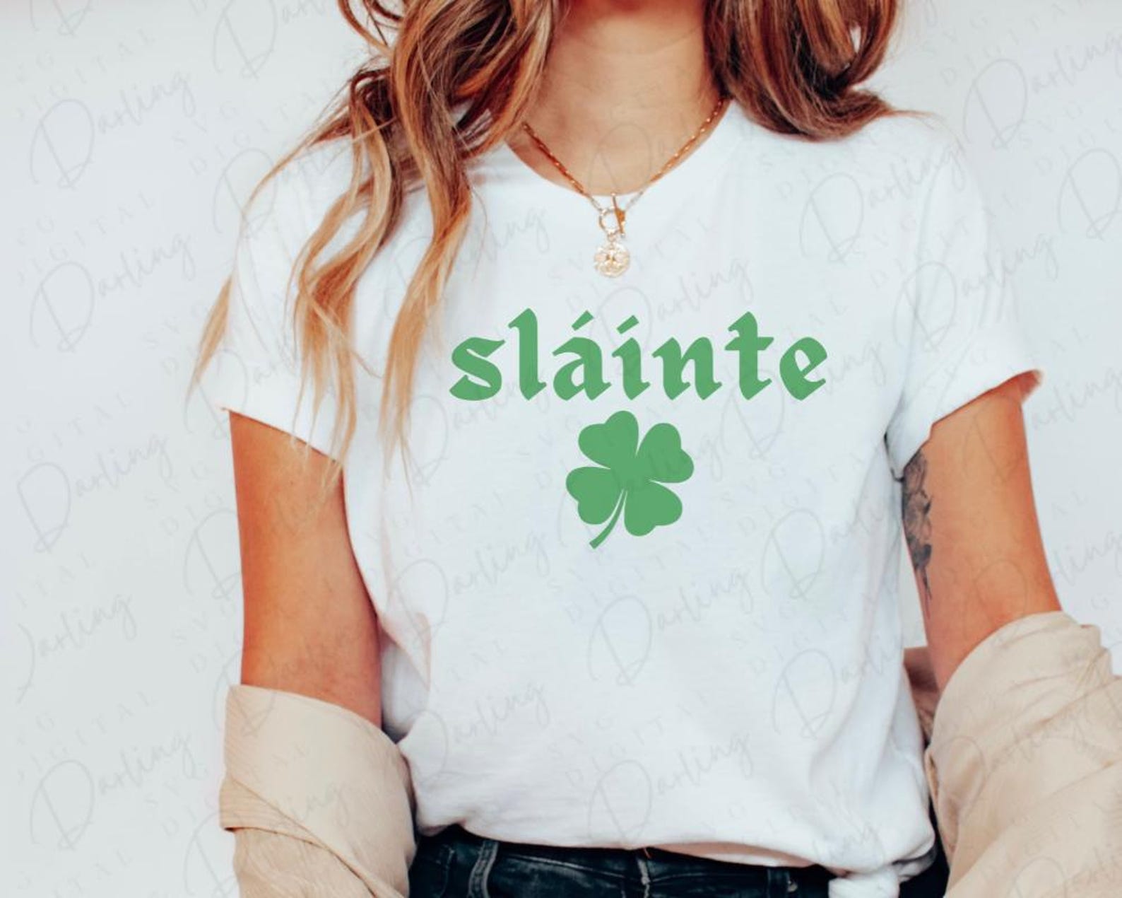 Slainte Svg, Shamrock Svg, St Patricks Day Cut File, PNG and SVG - Etsy