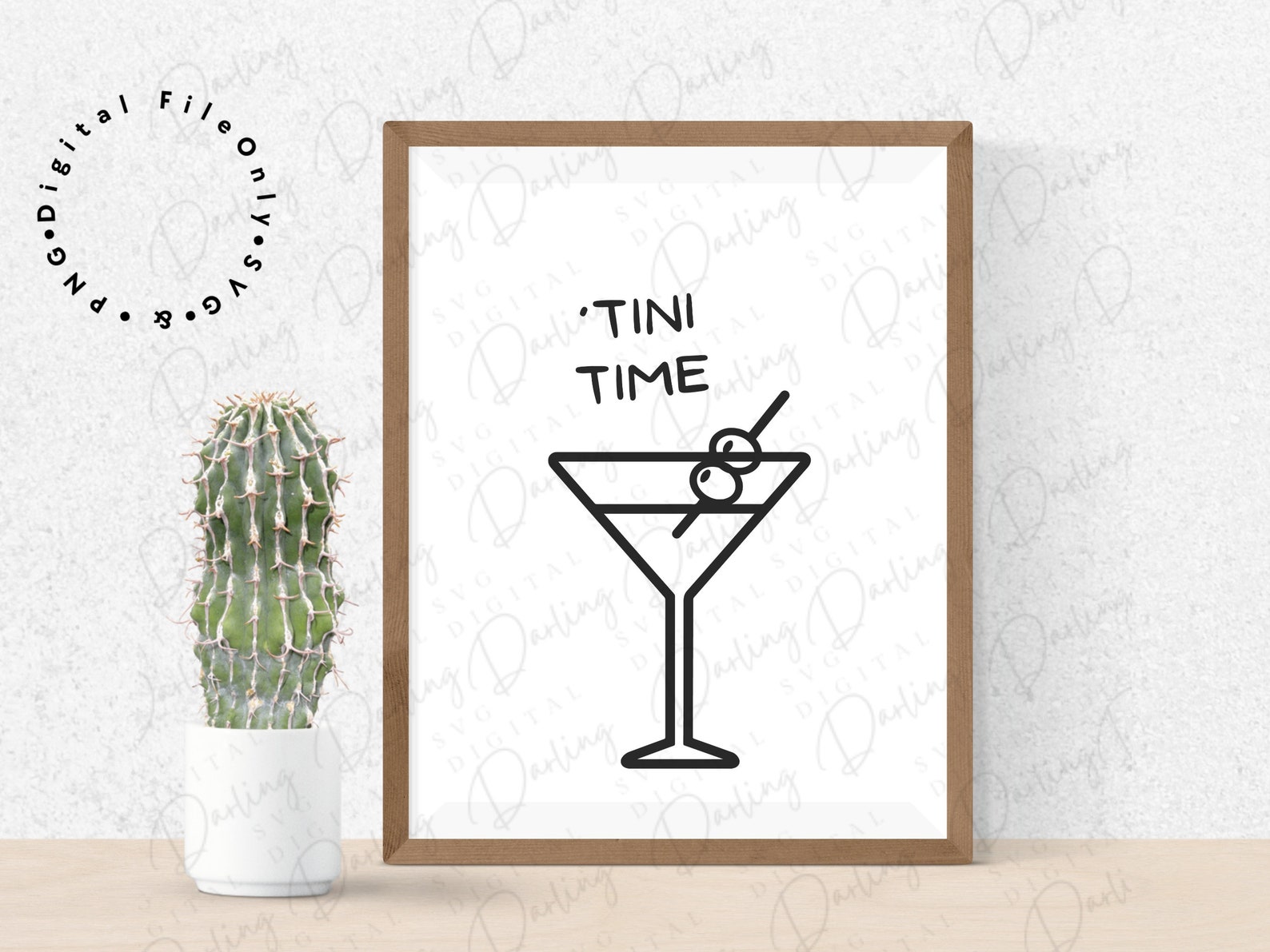 Tini Time SVG, Martini Svg, Cocktails Svg, Bar Cart Svg File, Cricut ...
