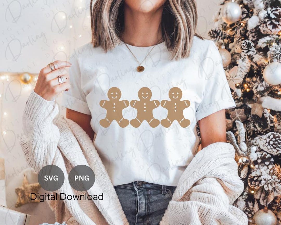Gingerbread Man SVG, Gingerbread Men Svg, Winter Vibes Svg, Christmas ...