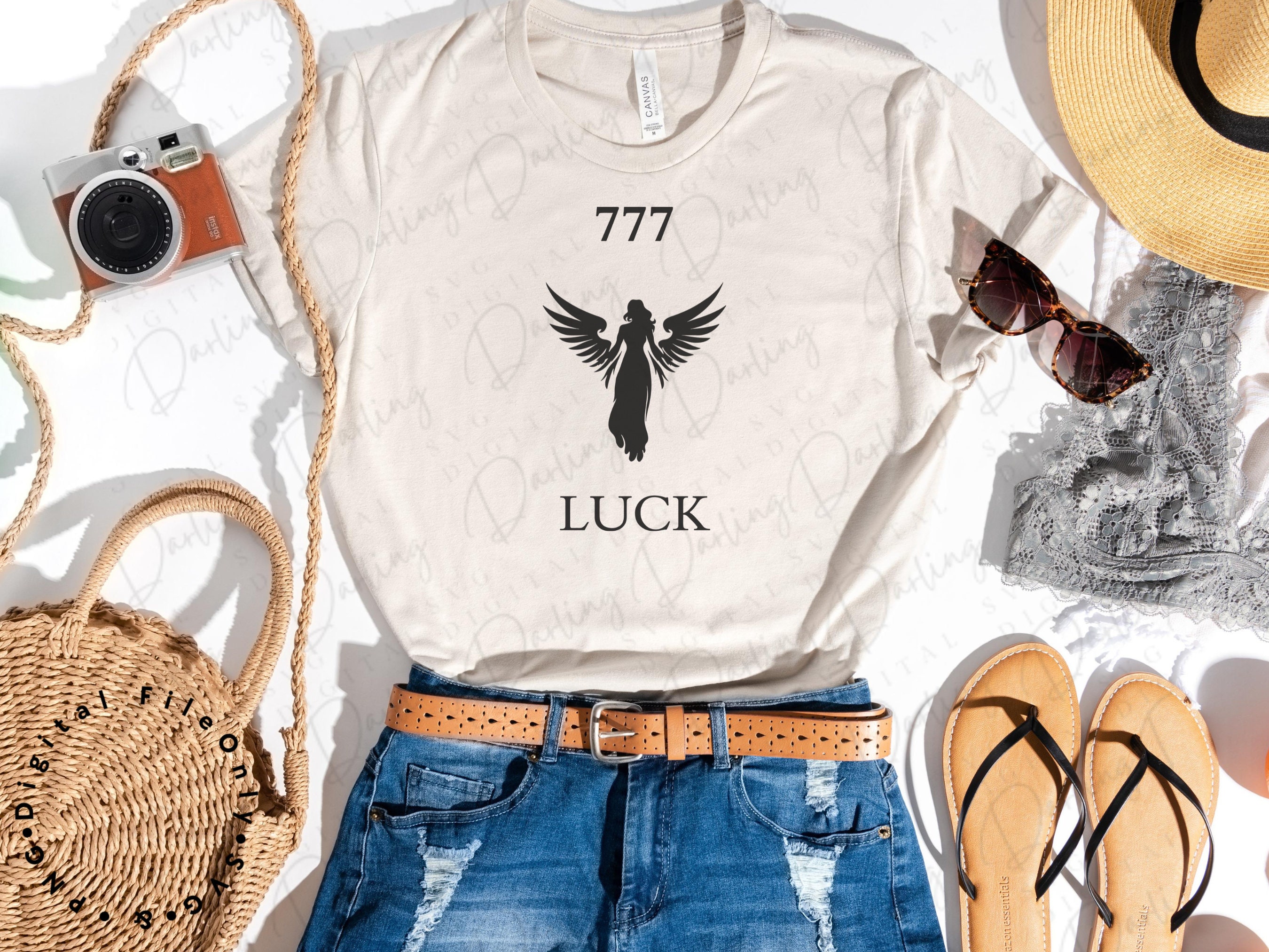 777 Luck SVG, Angel Numbers Svg, Inspirational Svg, Positive Svg ...