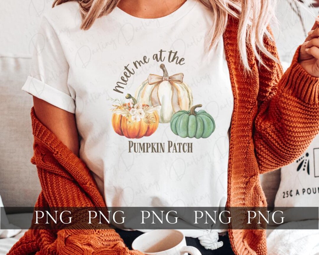 Meet Me at the Pumpkin Patch PNG, Fall Png, Pumpkin Patch Pvg, Fall ...