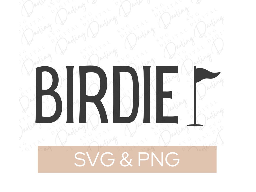 Birdie SVG PNG, Golf Svg File, Golf Cut File Svg, Digital Download - Etsy