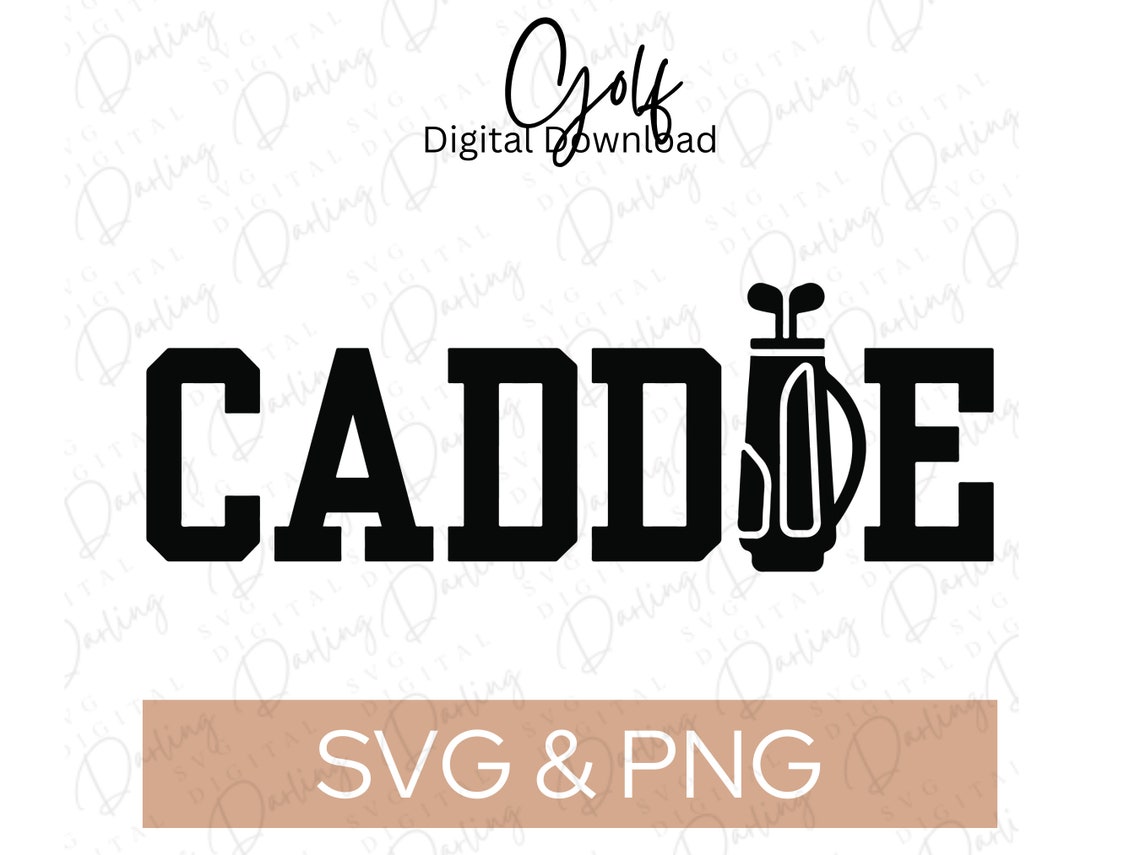 Caddie SVG, Golf Svg File, Golf Caddie Svg Png, Cricut, Cuttable - Etsy