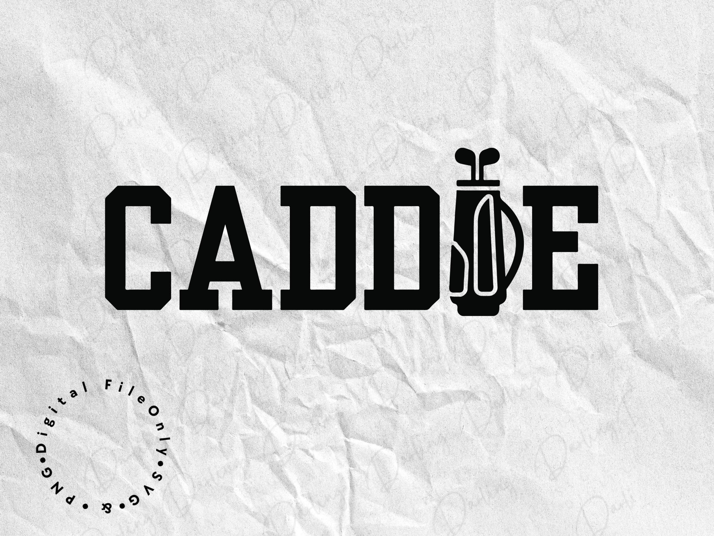 Caddie SVG, Golf Svg File, Golf Caddie Svg Png, Cricut, Cuttable - Etsy
