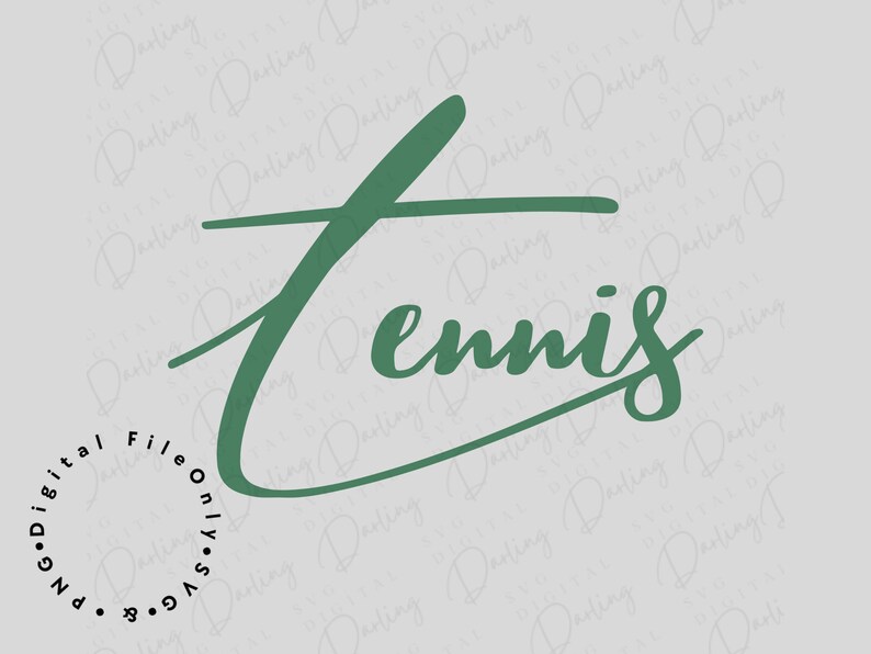 Tennis SVG PNG, Tennis Svg File, Tennis Svg Cuttables, Digital Download ...