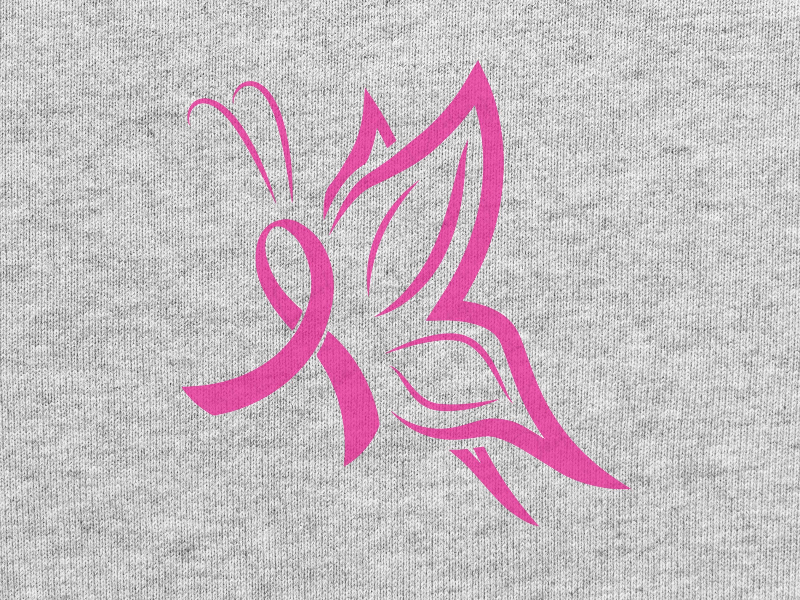 Breast Cancer SVG, Breast Cancer Butterfly Svg, Clipart, Breast Cancer ...