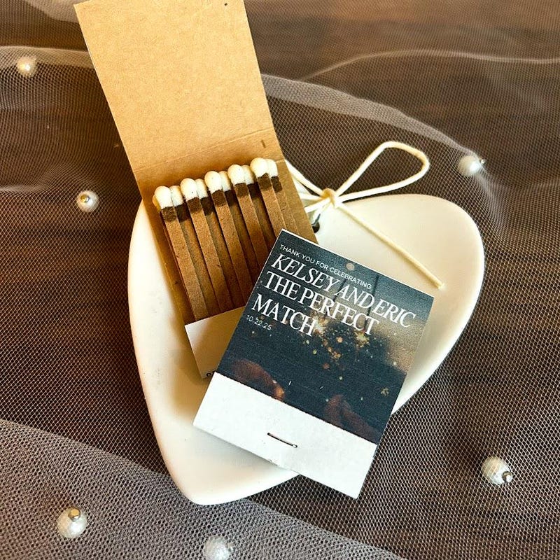 Custom Matchbooks - Etsy