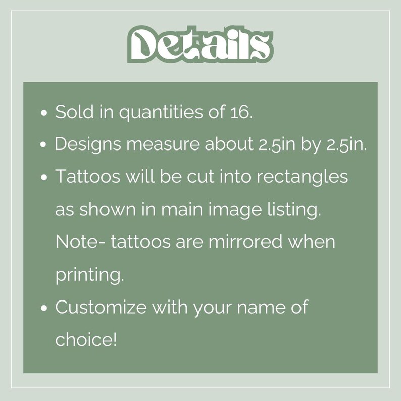 Heart Cake Personalized Temporary Tattoos Bulk Wedding Favor Custom ...