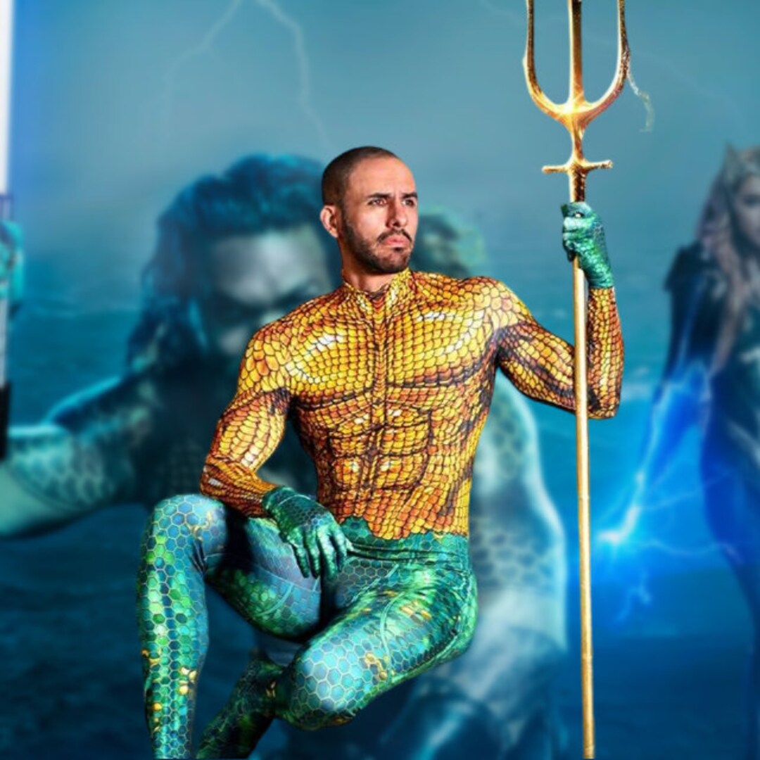 Arthur Curry Superhero Movie Cosplay Dress King of Atlantis Cosplaying ...