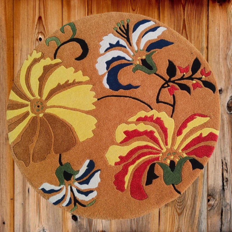 Persian Small Round Rugs - Etsy