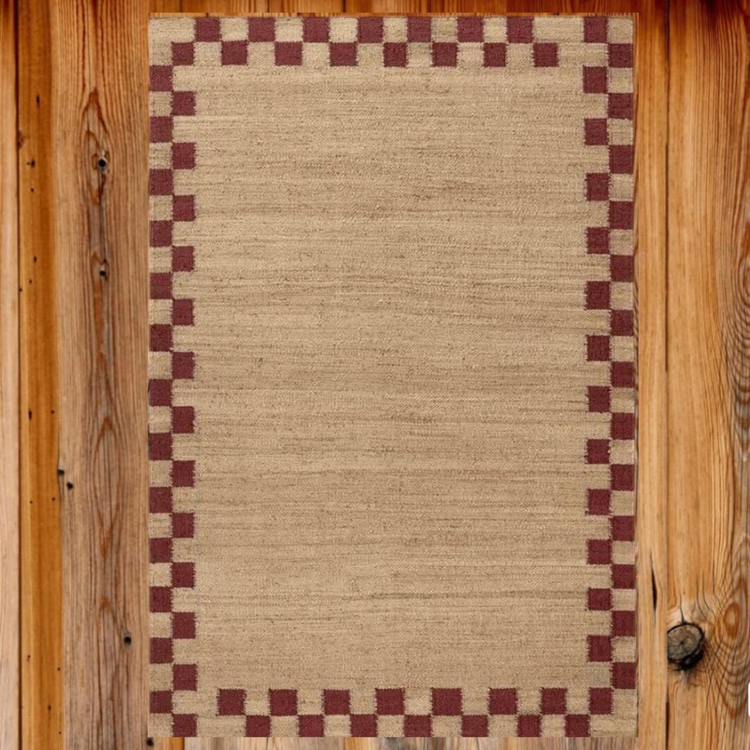 Handmade Handmade Tufted Hemp Area Rug - Natural Fiber Eco Friendly ...