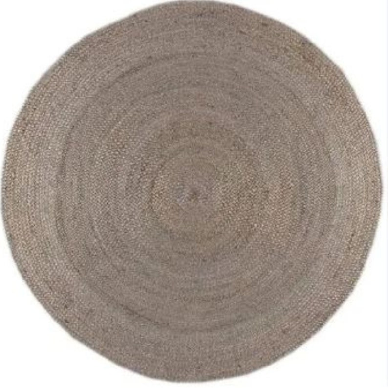 Jute Rug, Round Jute Rug, Hand Braided Rug, Custom Size Rug, Jute Rug ...