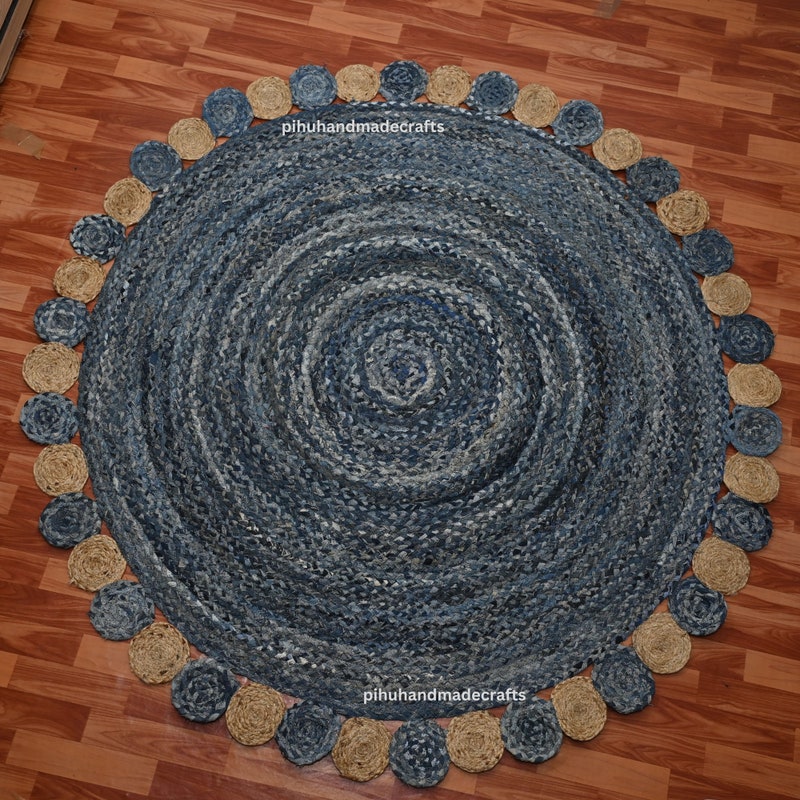Denim Rug - Etsy