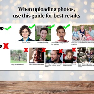 Editable DIY Face Insert Christmas Card. Instant Download, E-sign ...