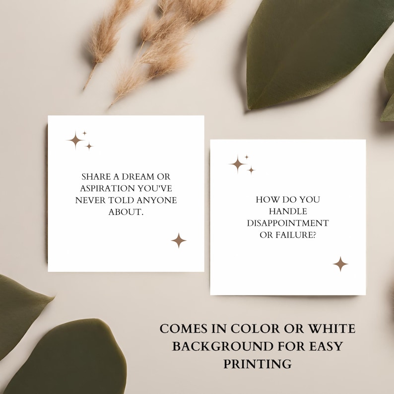 Printable Intimacy Card Game, Digital Couples Question Games, Date ...