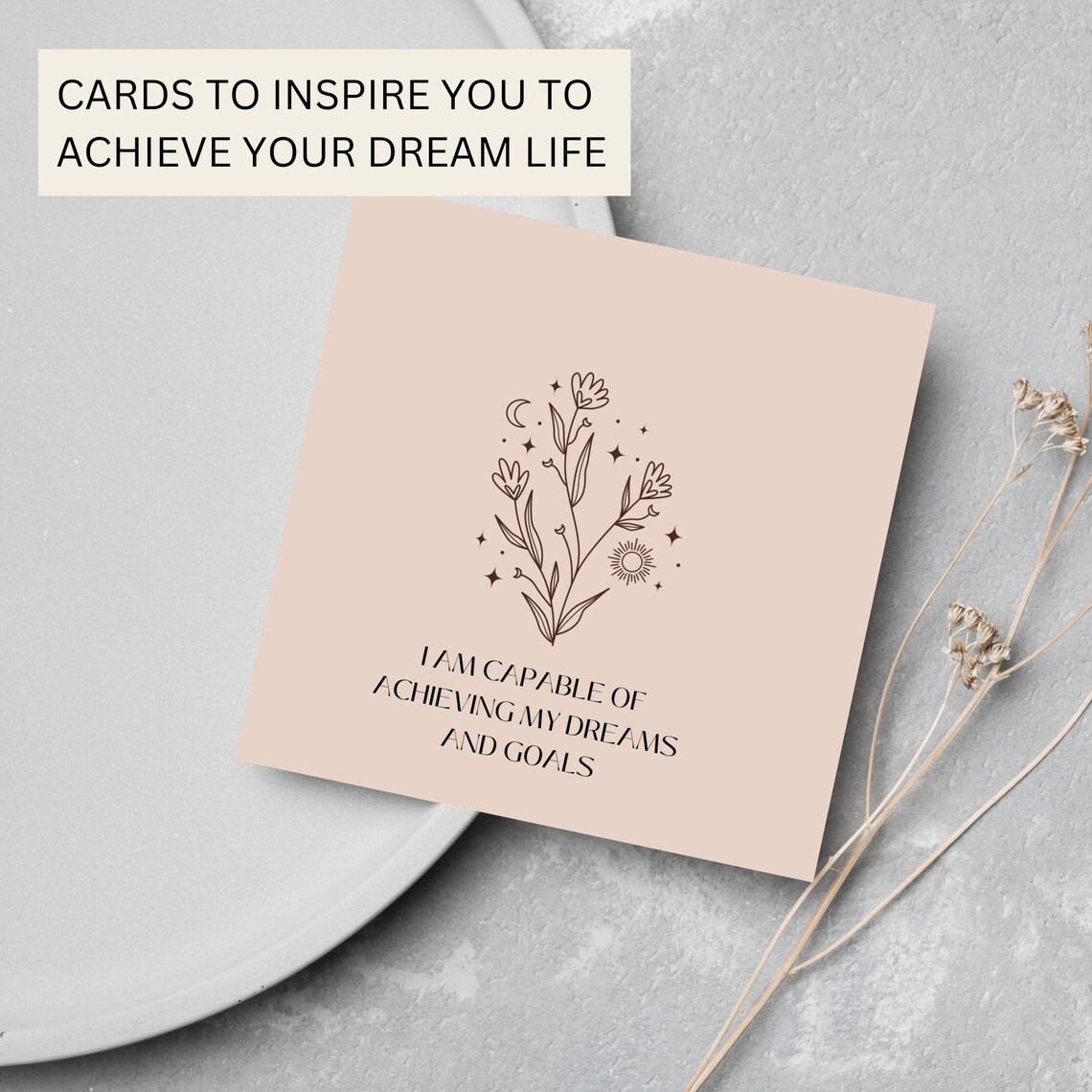 Printable Positive Affirmation Cards, Digital Self Love Cards ...