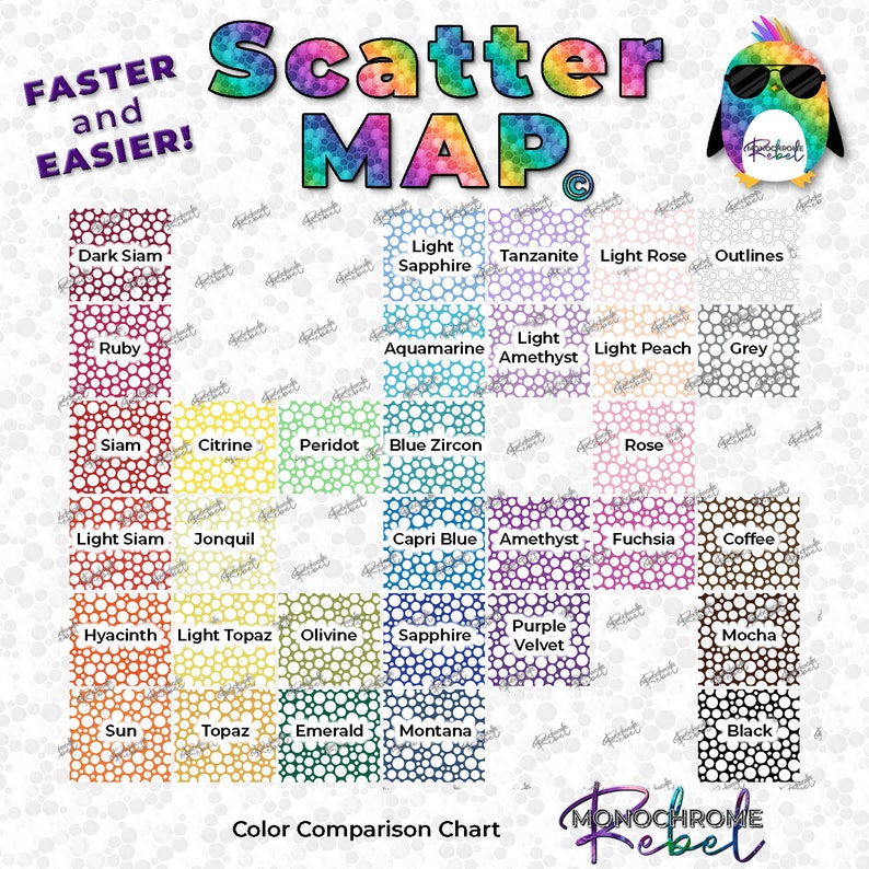 Scattermap© Outlines Rhinestone Tumbler Scatter Sprinkle Method Bling ...