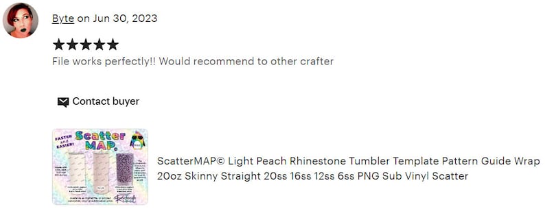 Scattermap© Outlines Rhinestone Tumbler Scatter Sprinkle Method Bling ...