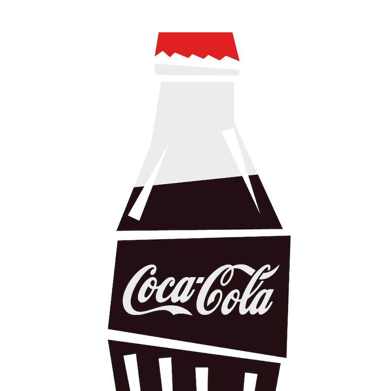 Poster Coca Cola Illustration - Etsy