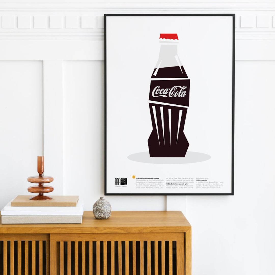 Poster Coca Cola Illustration - Etsy