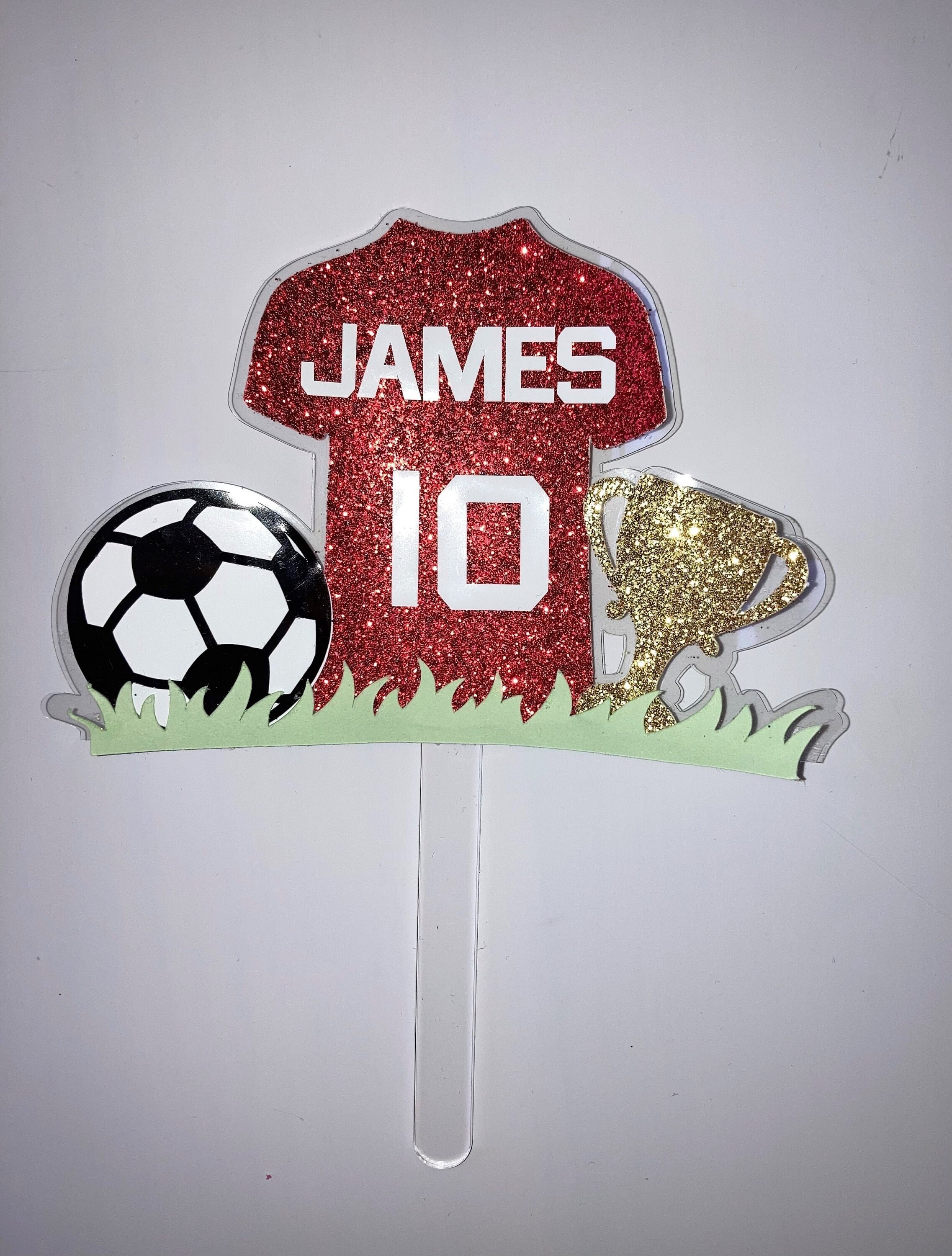 Football Cake Topper - Etsy UK