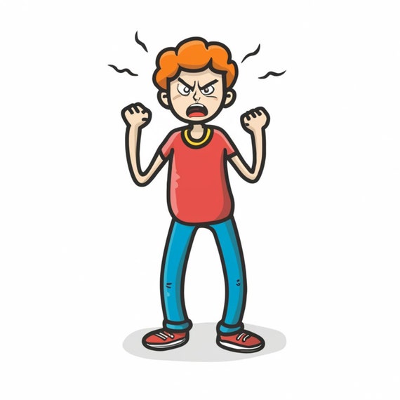 Mad Kid Cartoon