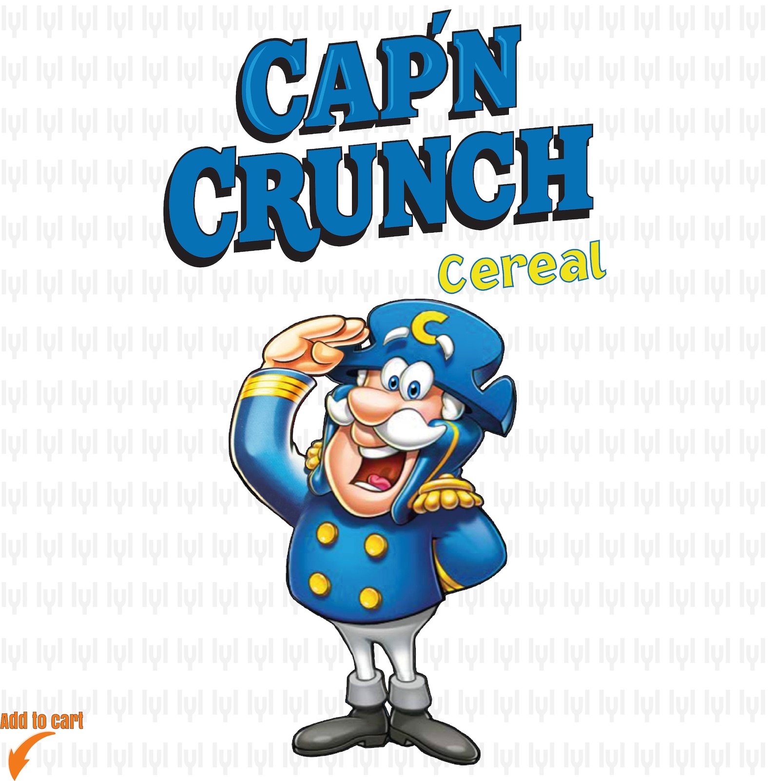 Funny Cap'n Crunch Graphic Png PNG JPG, Capn Crunch Chocolate Caramel ...