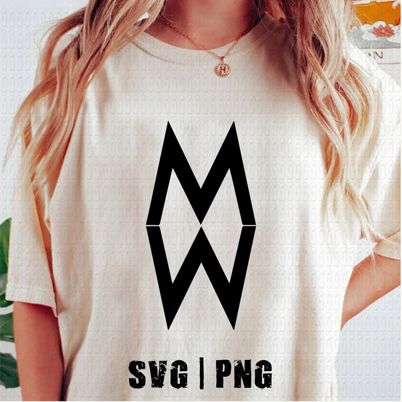 Morgan Wallen SVG PNG Silhouette Cricut Cut File, Logo From One Thing ...