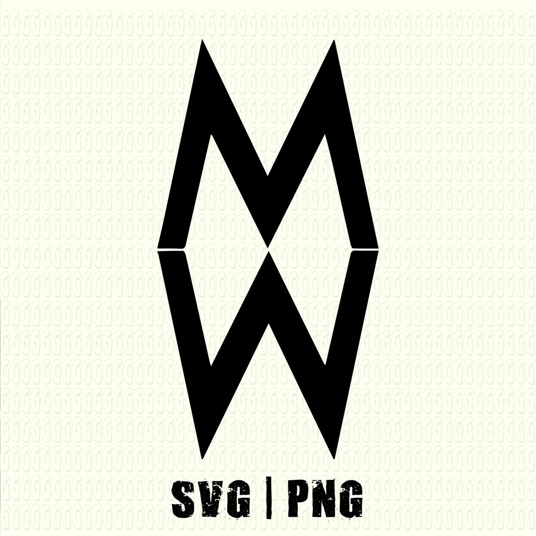 Morgan Wallen SVG PNG Silhouette Cricut Cut File, Logo From One Thing ...