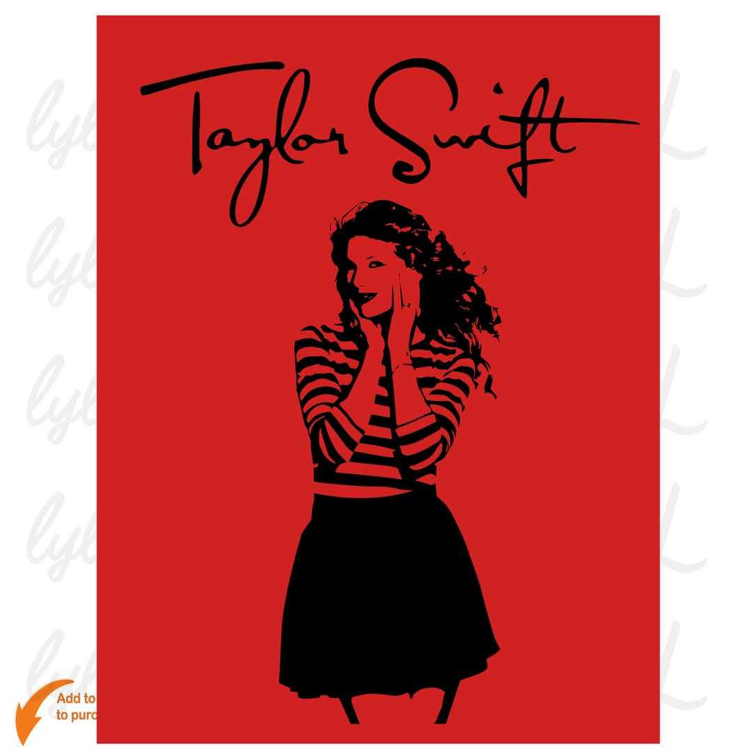 Taylor Swift Silhouette SVG: Taylors Version, Taylor Swift Svg, Png ...