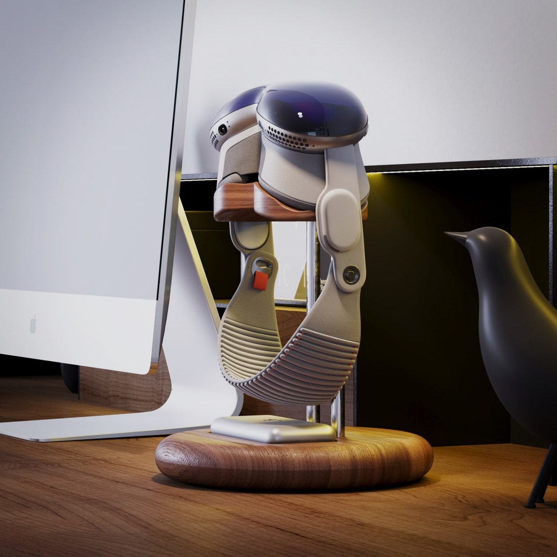 Stand for Apple Vision Pro With Battery Holder Dock for Apple Vision ...