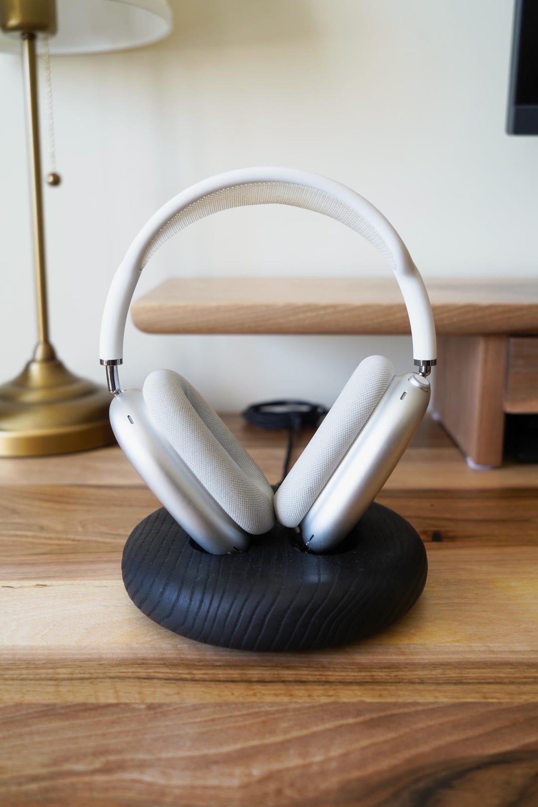 Airpods Max Wooden Charging Stand - Elegant Minimalist Design With ...