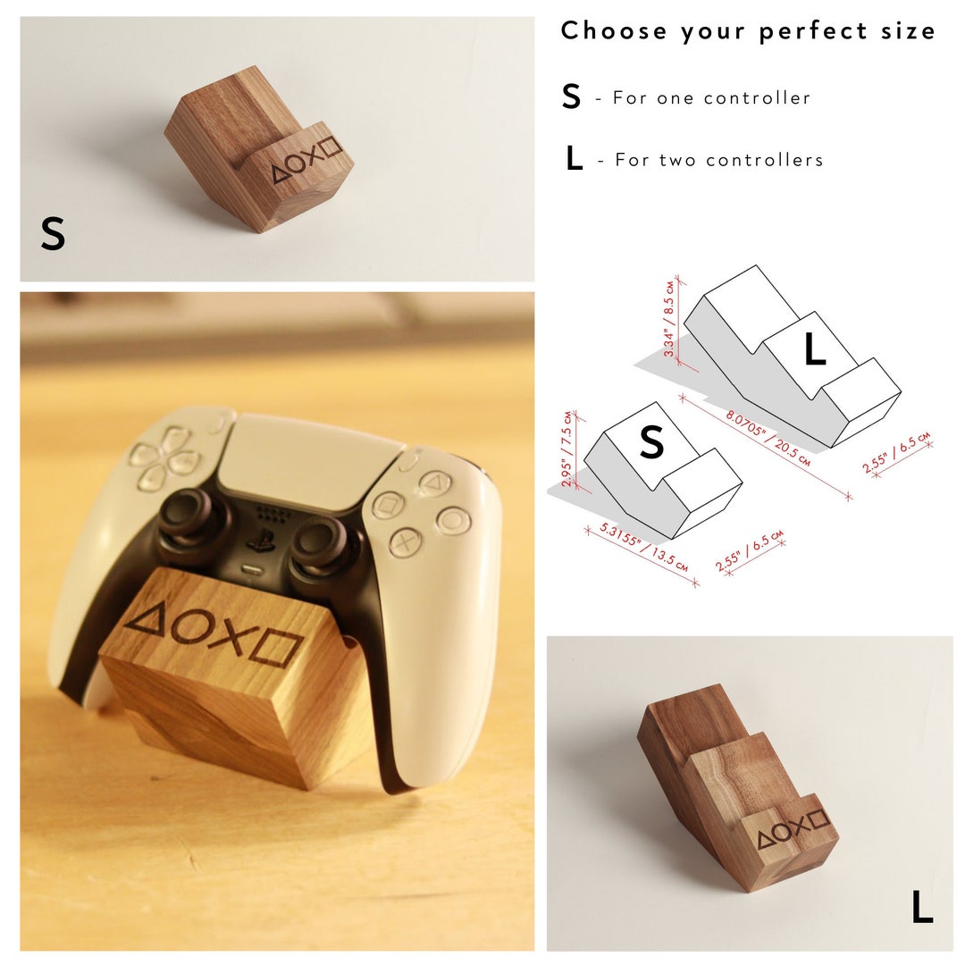 Personalized Controller Stand, PS4, Controller Holder, Personalized PS5 ...