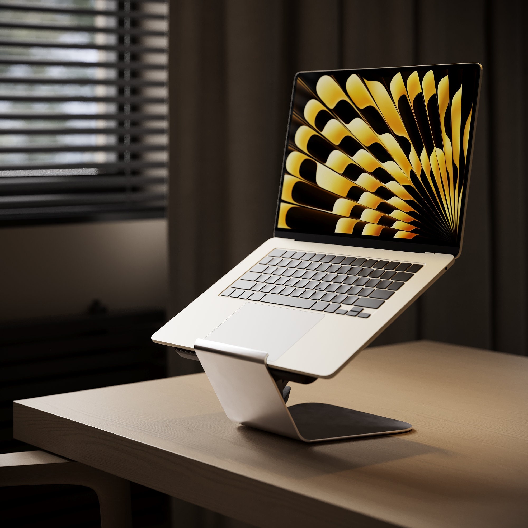 Wooden Laptop Stand, Laptop With Stand, Lap Computer Stand, Holder for ...