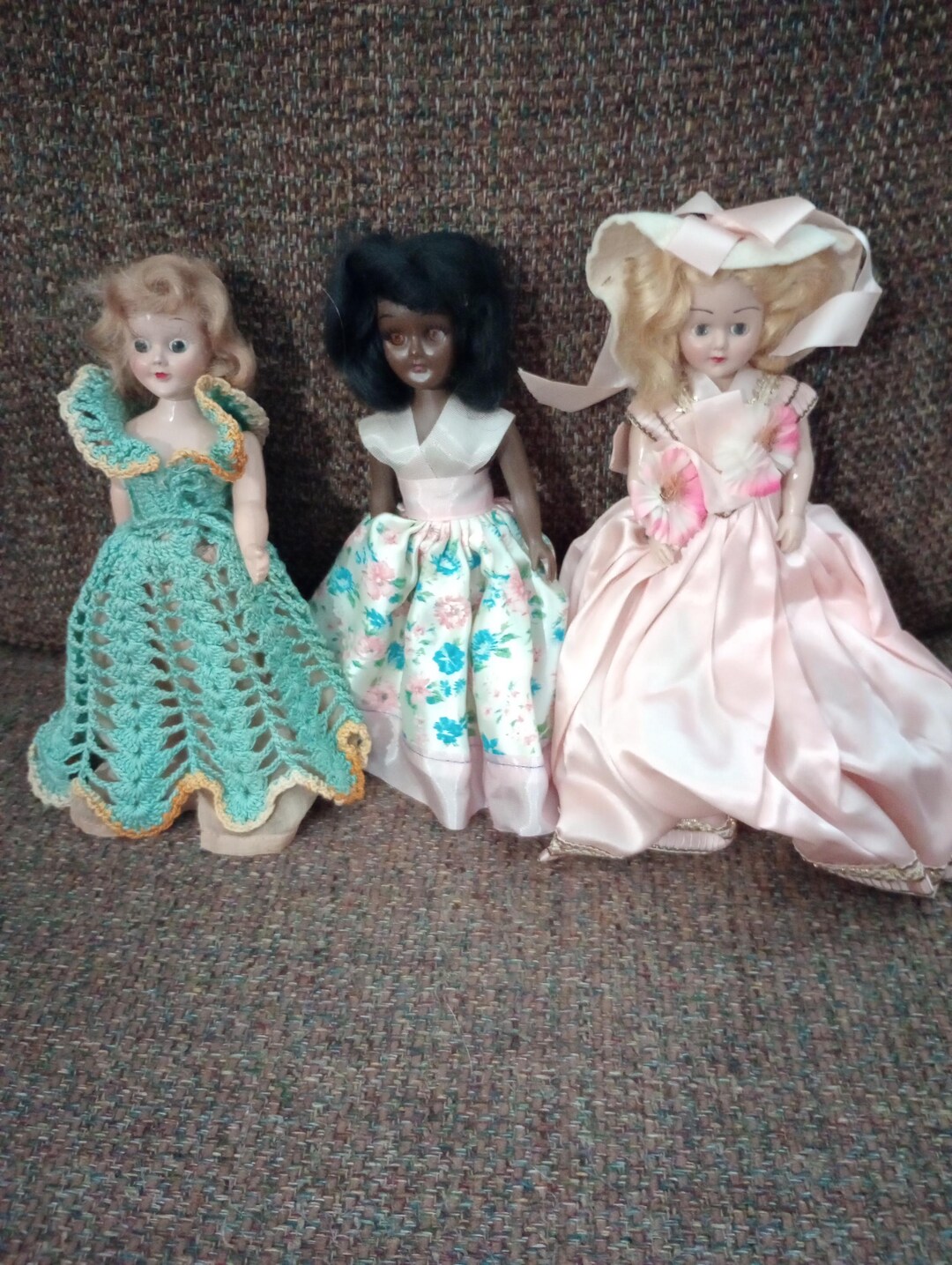 Lot of Three 1950s Hard Plastic Fashion Dolls - Etsy