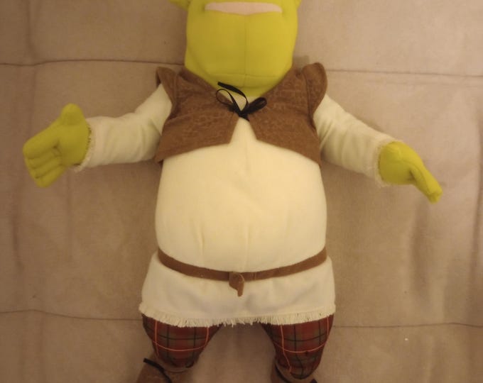 Hasbro Dreamworks Shrek 2 Talking Shrek Plush Doll - Etsy