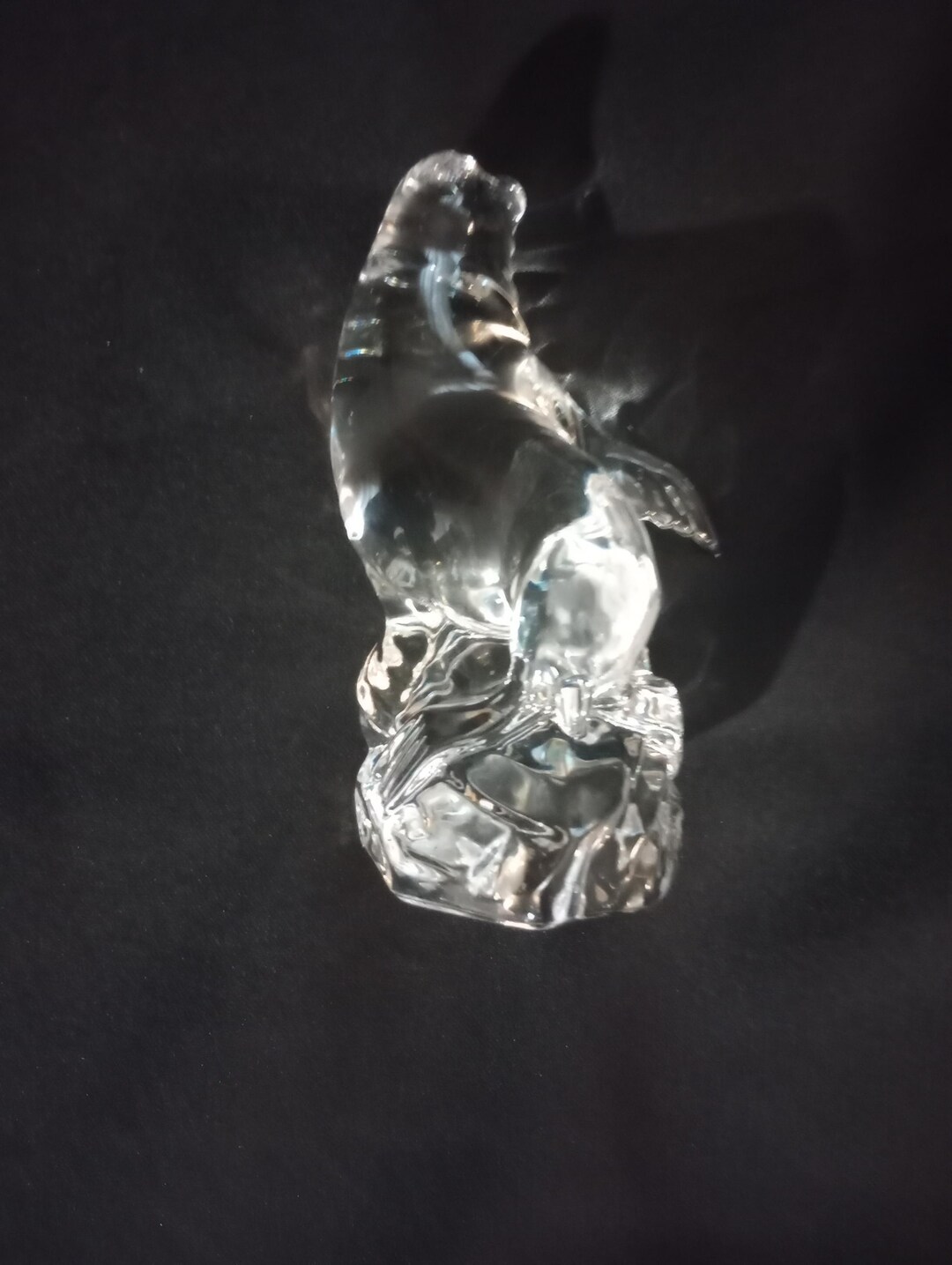 Princess House Crystal Seal Figurine, 24% Lead Crystal Paperweight - Etsy