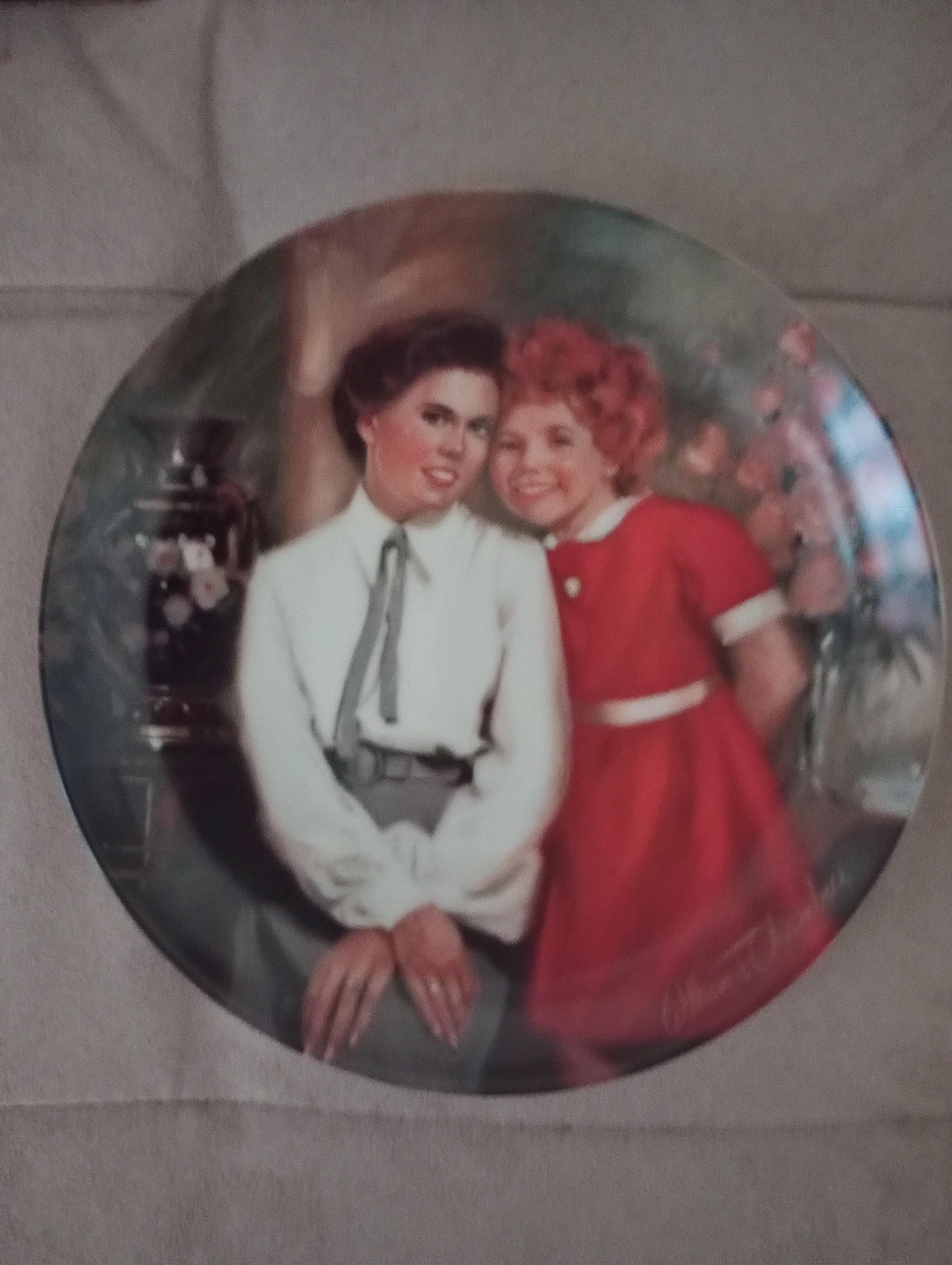 Annie and Grace From the 1980s Movie Annie Series Collector's Plate by ...