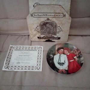 Annie and Grace From the 1980s Movie Annie Series Collector's Plate by ...