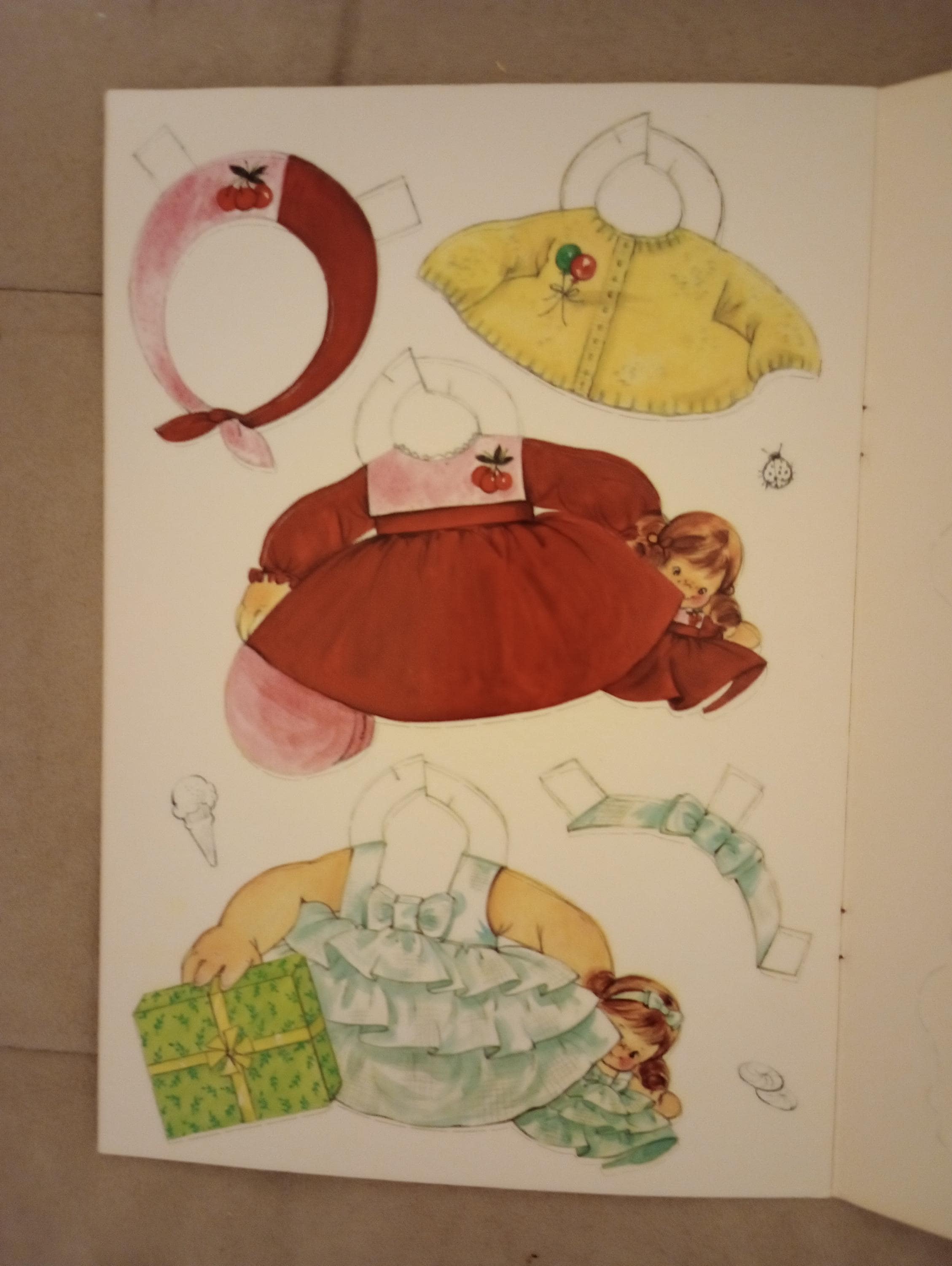 Vintage 1966 Toodles the Toddler Paper Doll Book by Saalfield Artcraft ...