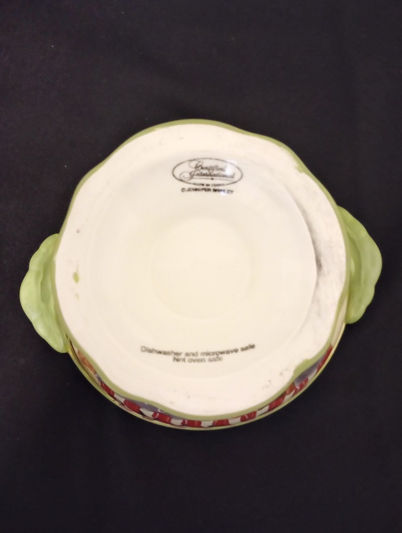 Certified International Jennifer Brinley Footed Bistro Bowl - Etsy