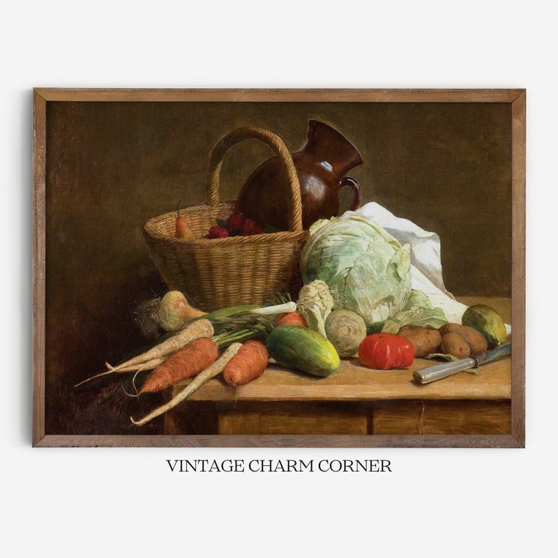 Vegetable Still Life - Etsy