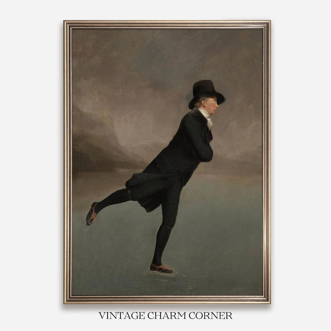 The Skating Minister Artwork, Reverend Robert Walker Ice Skating ...