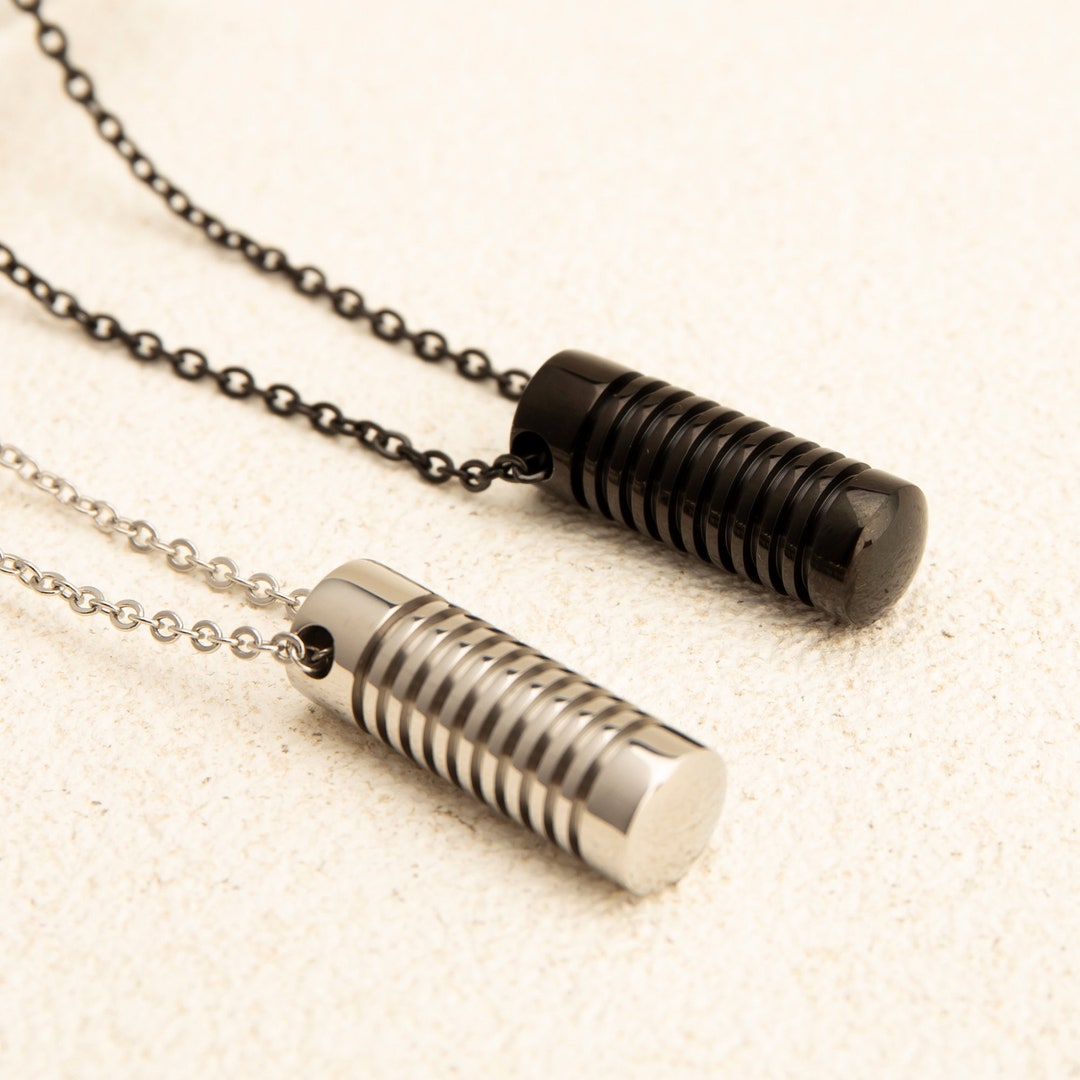 Stainless Steel Pet Ashes Pendant: Remembering Your Beloved Companion ...